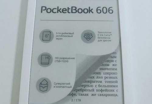 Pocketbook 606 на запчасти или восстановление