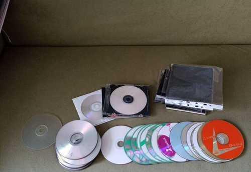 Cd и Dvd диски чистые