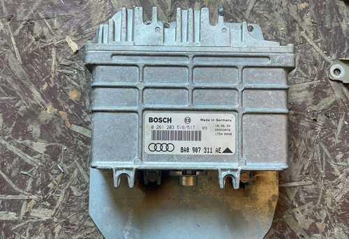Эбу двигателя audi 80 b4