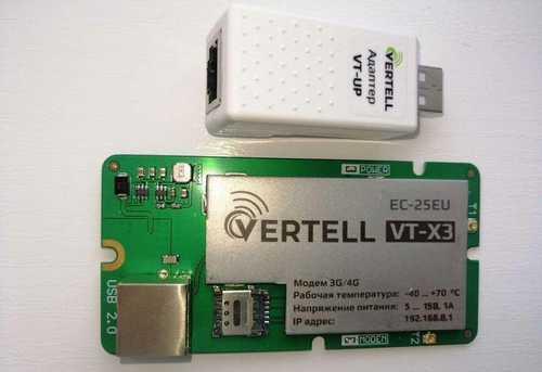 Встраиваемый в антенну LTE модем Vertell VT-X3U