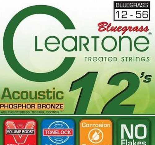 Струны для гитары Cleartone acoustic bluegrass1256