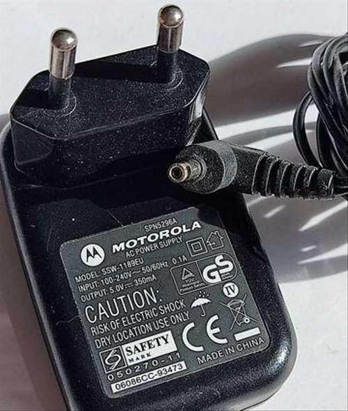 Зарядка Motorola spn5296a от C3, F-3, T190, T191