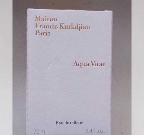 Maison francis kurkdjian aqua vitae