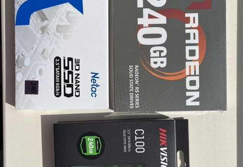 Ssd 240 gb Netac,hikvision, AMD