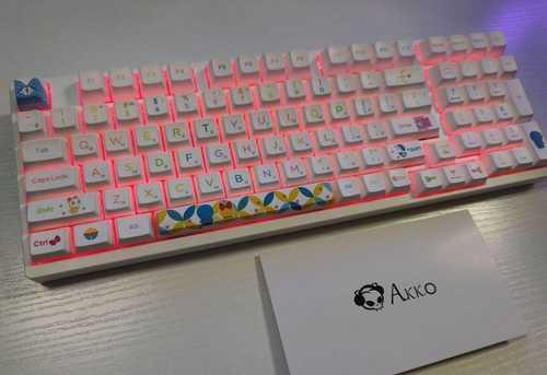 Механическая клавиатура Akko doraemon 3098B