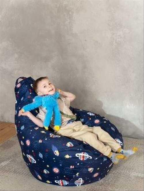 Детское кресло-мешок груша от фабрики