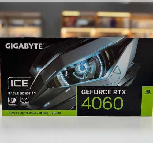 Видеокарта gigabyte GeForce RTX 4060 Eagle OC Ice