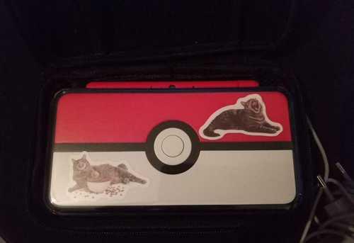 New Nintendo 2ds XL Poke Ball Edition прошитая