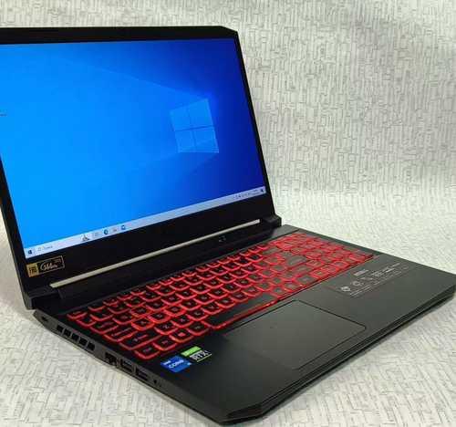 Игровой ноутбук Acer Core i5-11400H,RTX 3050 Ti, 1