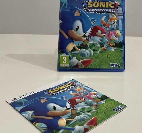 Диск Sonic superstars ps5