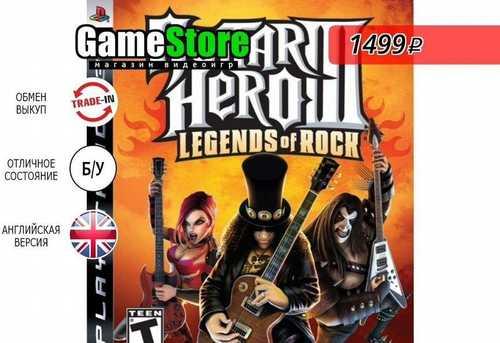 Guitar Hero III: Legends of Rock (ps3) б/у