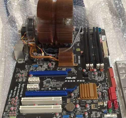 Комплект CPU MB RAM Core 2 Quad
