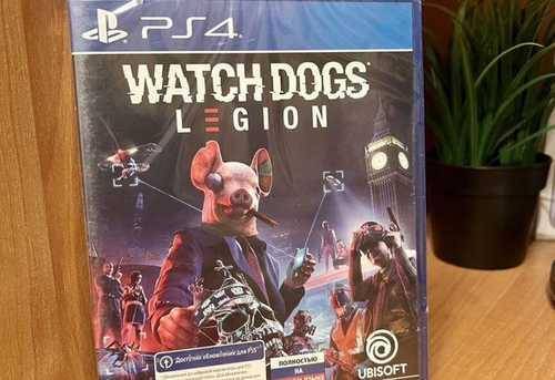 Watch Dogs legion на PS4 Новый диск