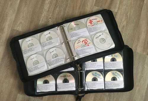 Танцевальная музыка 150+ Audio CD + 2 сумки