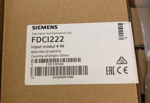 Siemens fdci222 - входной модуль