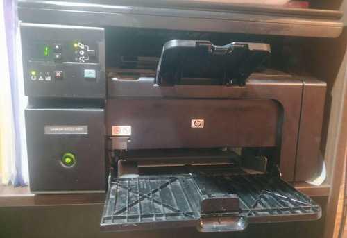 Принтер лазерный мфу HP LaserJet Pro M1132