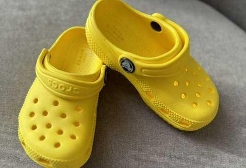 Детские кроксы / crocs c 8