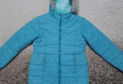 Зимняя куртка на девочку columbia, 164