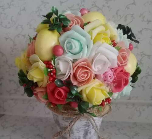 Букет из фоамирана