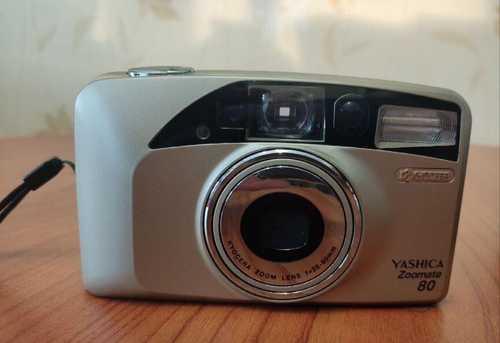 Плёночный фотоаппарат Yashica Zoomate 80