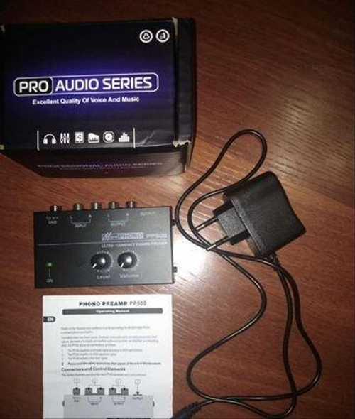 Фонокорректор Micro Phono pp500