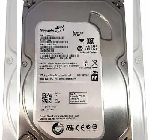 Seagate barracuda 500gb