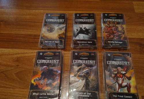 6 паков Warhammer 40 000: Conquest
