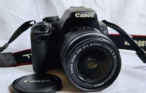 Зеркальный фотоаппарат Canon 550d с объективом