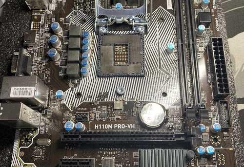 Материнская плата MSI H110M PRO-VH 1151 ddr4