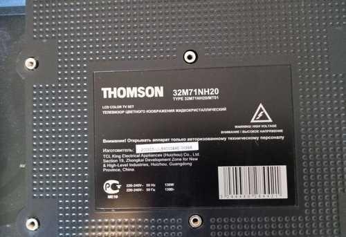 Телевизор thomson 32