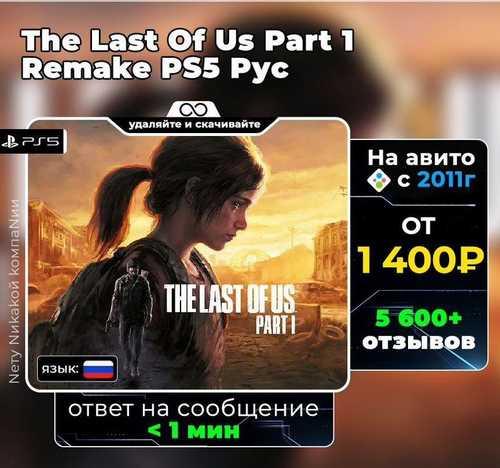 The Last Of Us Part 1 Remake PS4 & PS5