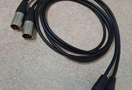 Балансный кабель Canare XLR-XLR 1.5м