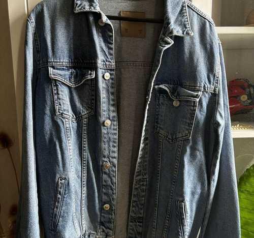 Джинсовая куртка pull bear 44 46