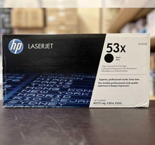 Оригинальный картридж HP Q7553X