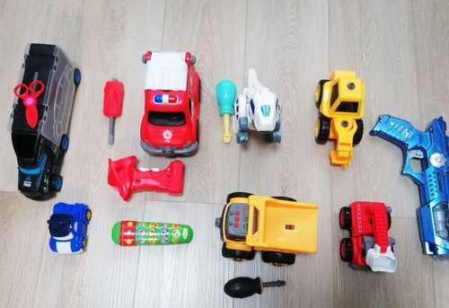 Детские машинки игрушки пакетом для мальчика