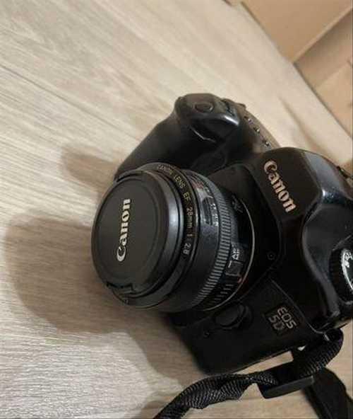 Зеркальный фотоаппарат canon ds126091 eos 5d