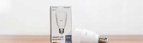 Умная светодиодная лампа Yeelight Smart LED Bulb W