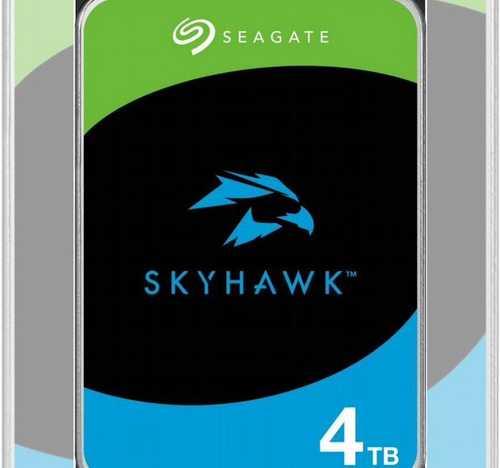 Жесткий диск Seagate sata-III 4TB ST4000VX015 Surveillance Skyhawk 4KN (5400rpm) 256Mb 3.5"