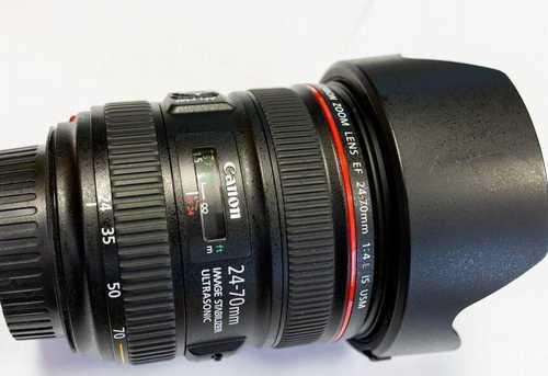 Объектив Canon EF 24-70mm f/4L IS USM Macro