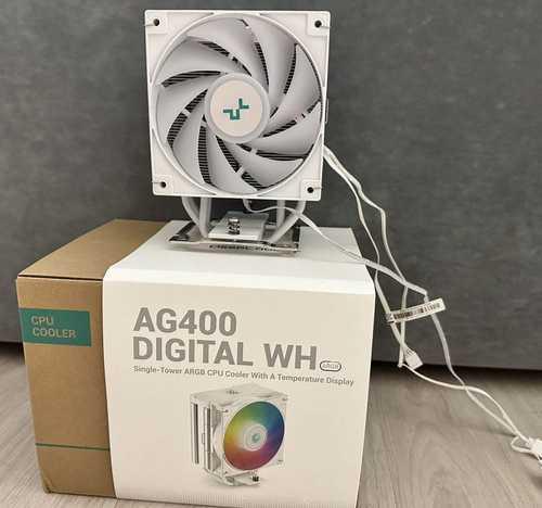 Кулер для процессора DeepCool AG400 digital WH