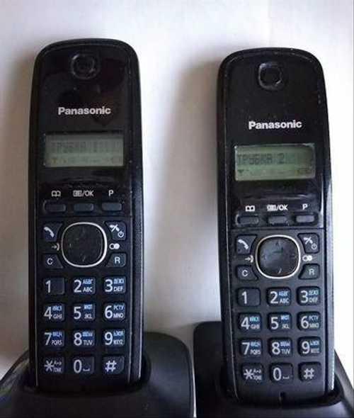 Радиотелефон Panasonic +доп. трубка рабочие