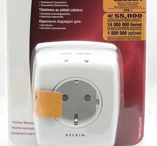 Сетевой фильтр Belkin 220-240V 50/60Ghz 16A (1 роз