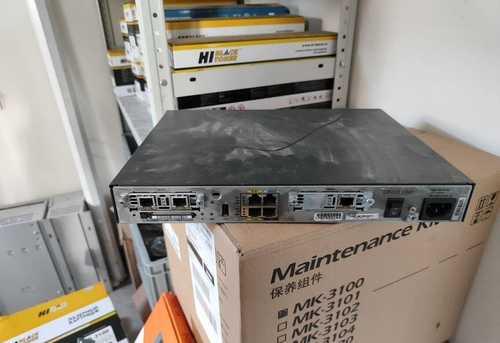 Маршрутизатор cisco1841 + 2 e1/т1 модуля