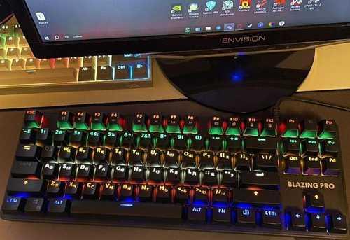 Механическая клавиатура dexp blazing pro (blue)