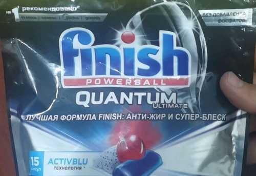 Капсулы для посудом. машин Finish Quantum Ultimate