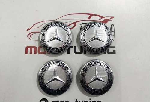 Колпачки Classic черные 4 шт Mercedes-Benz