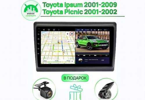 Магнитола 2.32 Toyota Picnic 2001-2002 Андроид