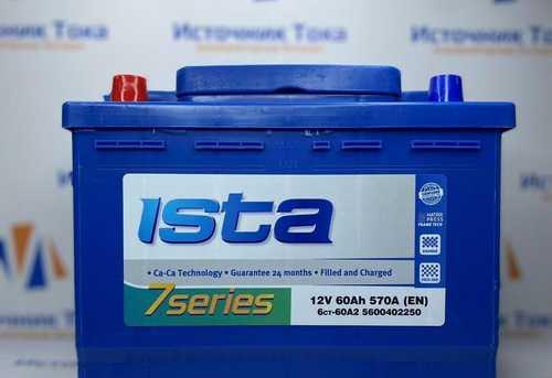 Аккумулятор ista 7 Series 6ст- 60 (пп/инд)