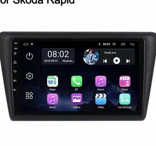 Магнитола Skoda Rapid android