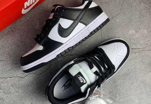 Кроссовки Nike air sb dunk черно-белые